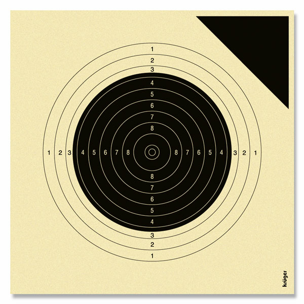 Krüger Scheibe KK Mod. 2012 | online kaufen bei SE ShootingEquipment