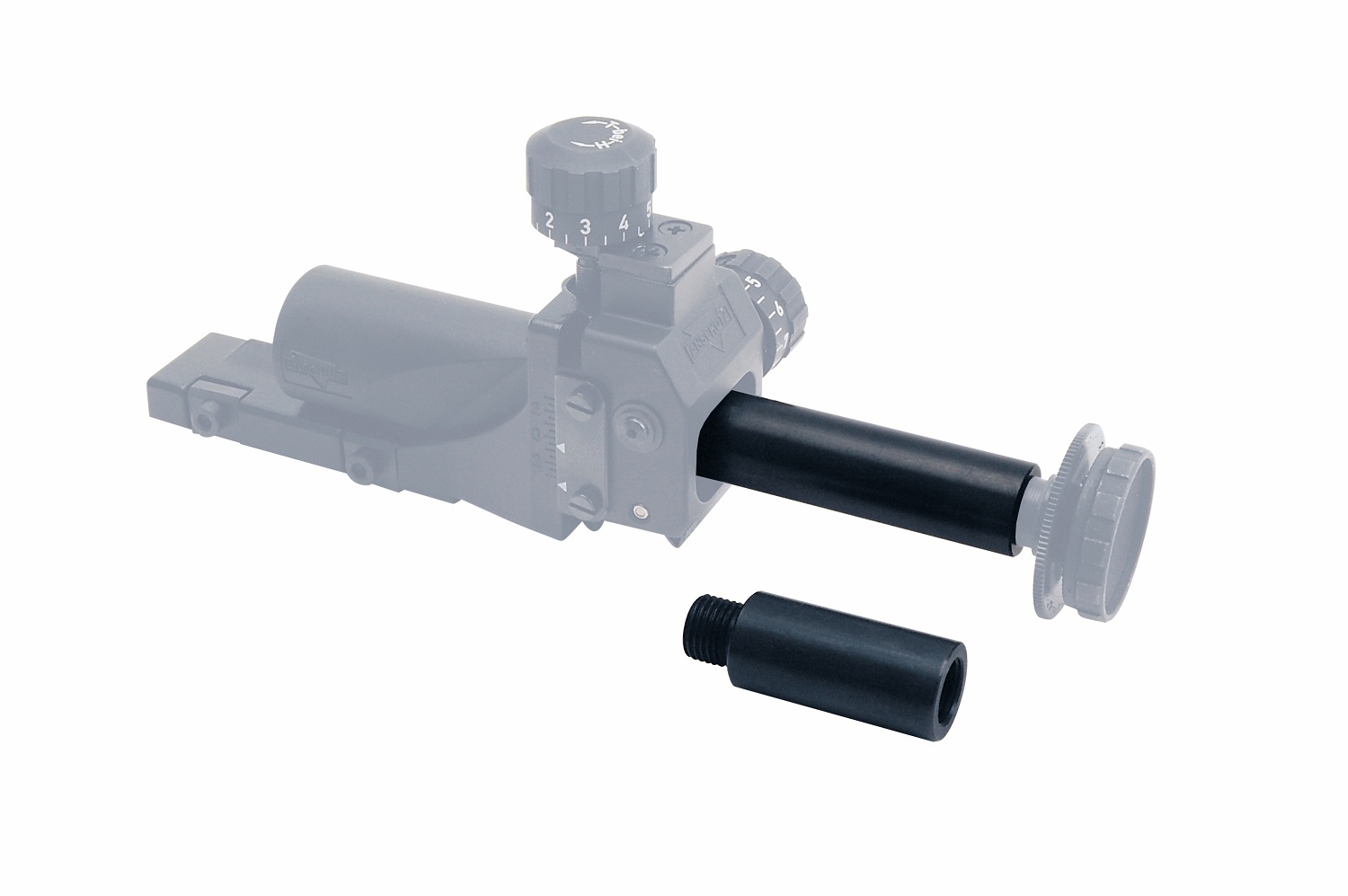 SE ShootingEquipment | ahg Rear Sight elevation, for bench rest ...