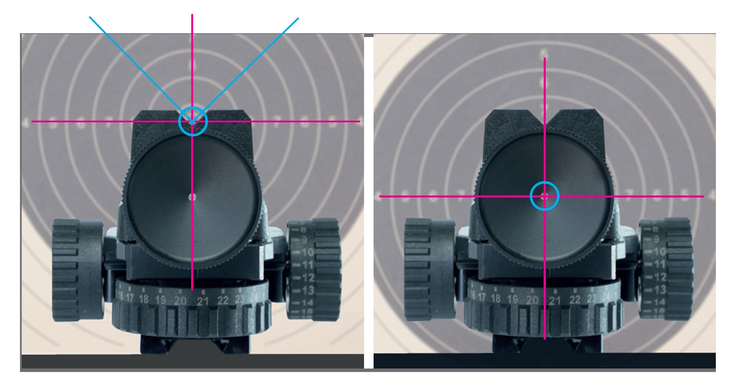 SE ShootingEquipment | Walther Rear Sight mod. VISIONIC | purchase online