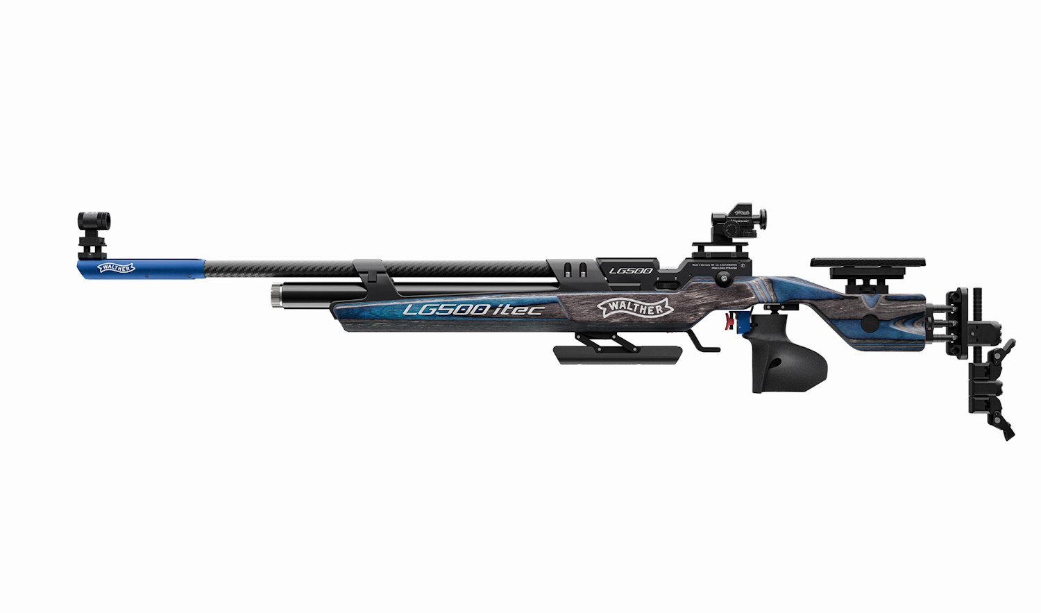 SE ShootingEquipment | Walther Air Rifle Mod. LG500 itec Anatomic M ...